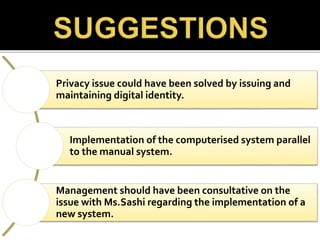 Failure of management communication Case Study- Mr. Ravi Saxena | PPTX