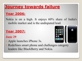 Failure of nokia | PPTX