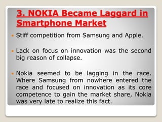 Failure of nokia | PPTX