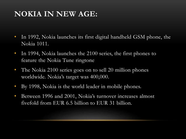 Failure of nokia | PPTX