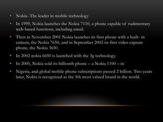 Failure of nokia | PPTX