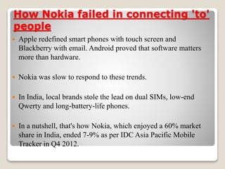 Failure of NOKIA | PPT