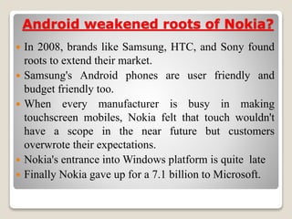 Failure of NOKIA | PPT