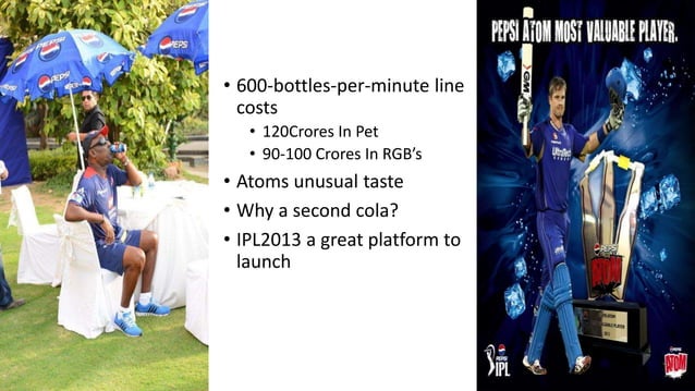 Failure of pepsi atom in indian market | PPTX