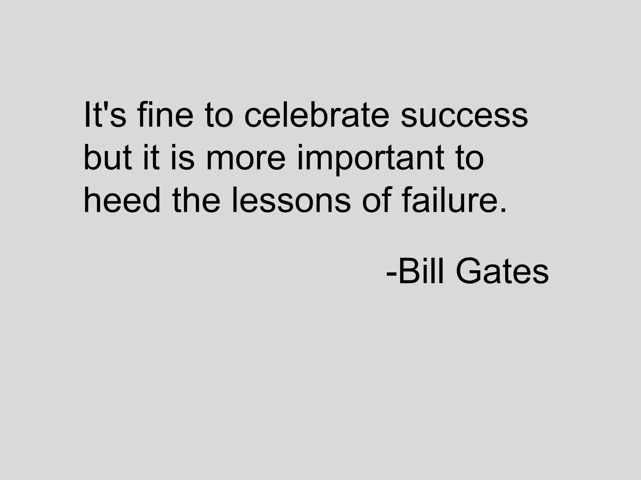 Failure presentation | PPT