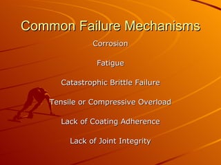Failure Prevention | PPT
