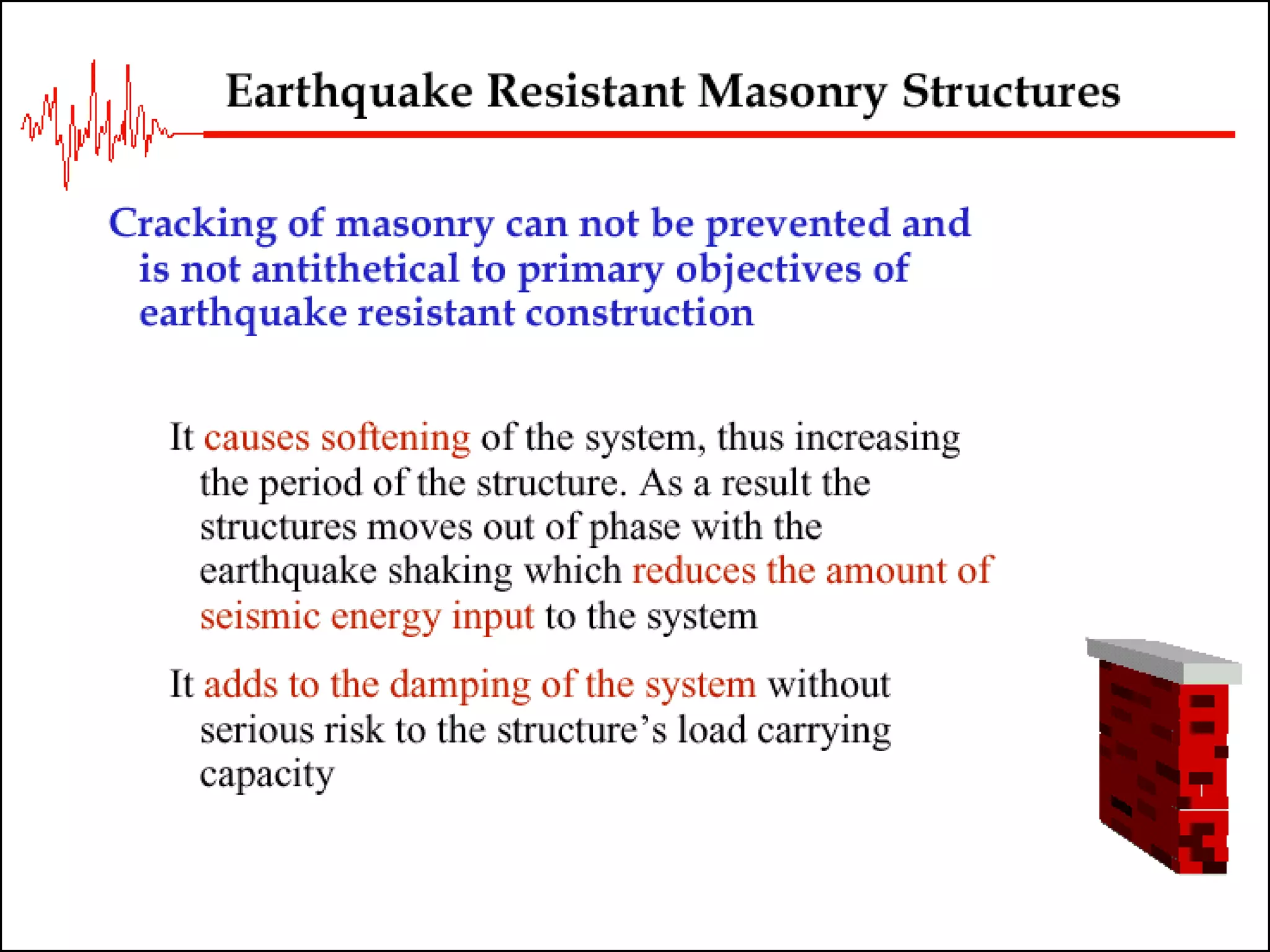 Failures In Masonry Structures Lec 1 | PPT