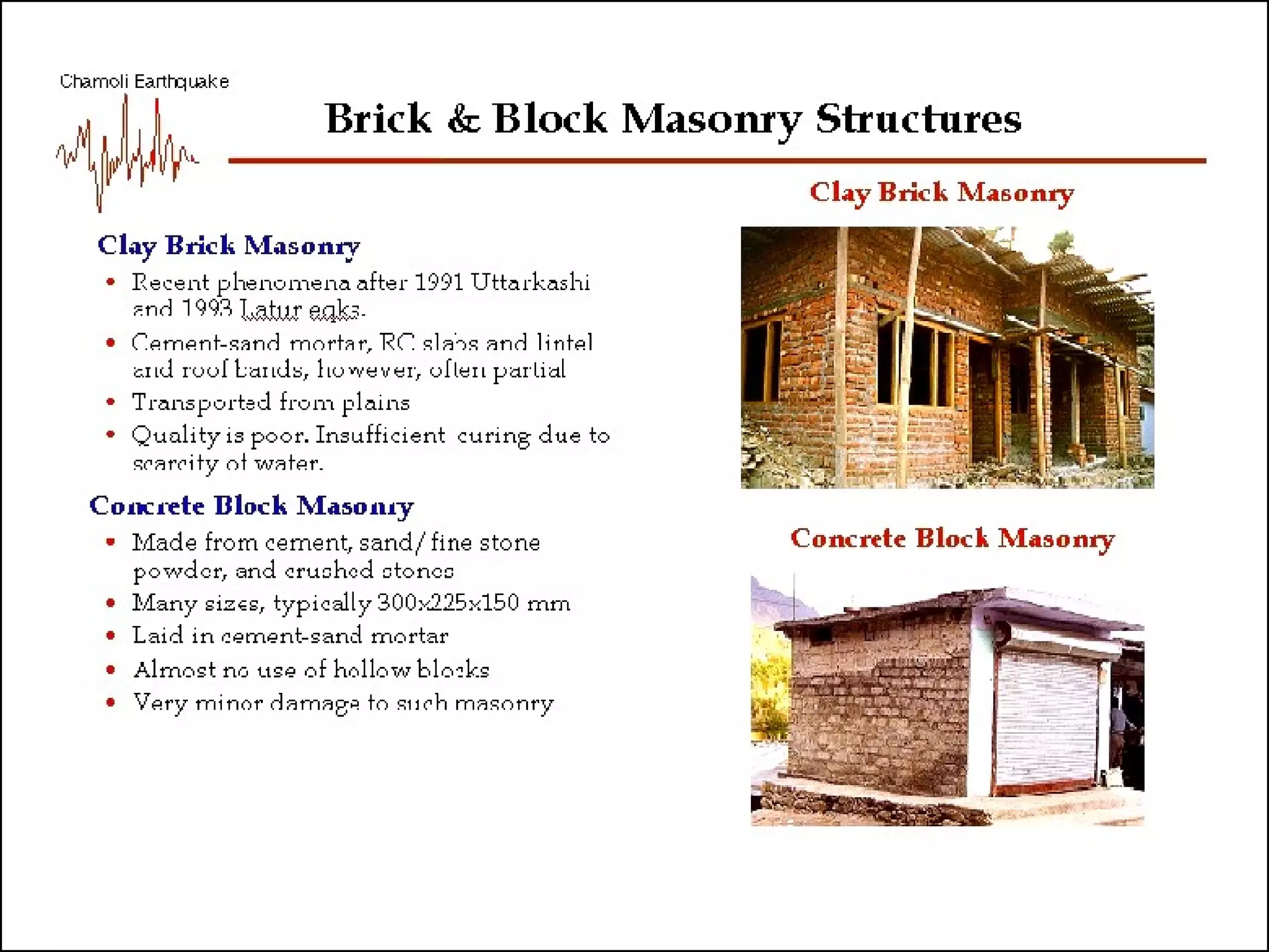 Failures In Masonry Structures Lec 1 | PPT
