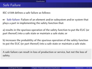 Failures and Failure Classificationmmmmm | PDF