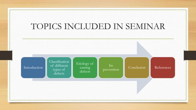 Failures in casting | PPTX