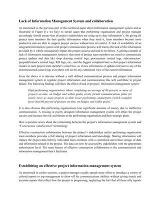 Failures in construction due to ineffective project management ...