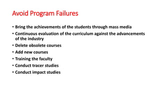 Failures in Curriculum Design and Implementation | PPT