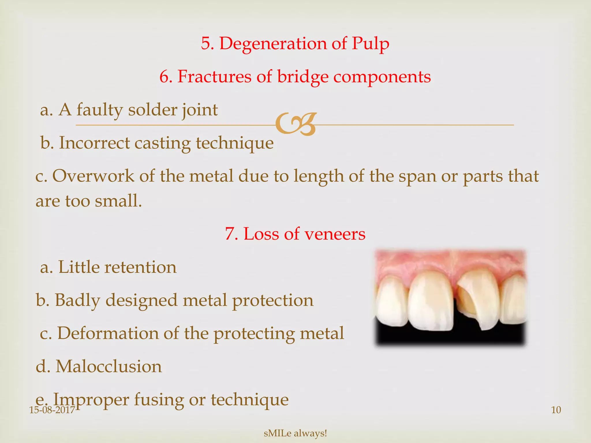 Failures in FPD | PPTX