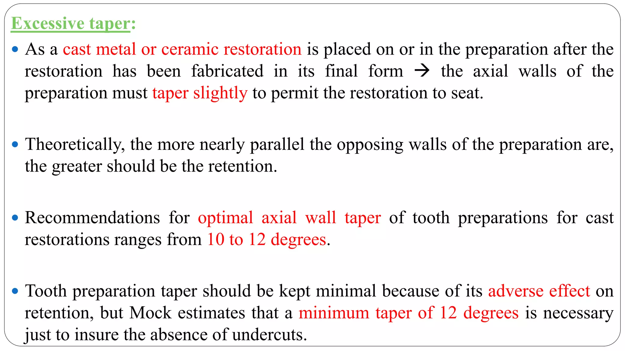 Failures in Fixed Partial Denture | PPTX