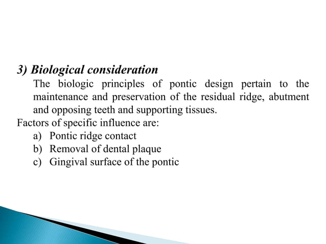 Failures in fpd | PPT | Dental Health | Diseases and Conditions