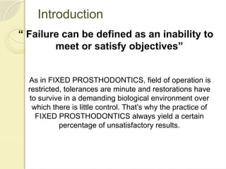 Failures in FPD and their management.pptx