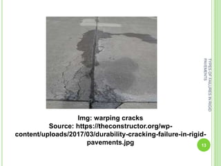 Failures in rigid pavement | PPTX
