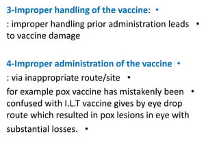 Failures in Vaccination causes and factors.ppt