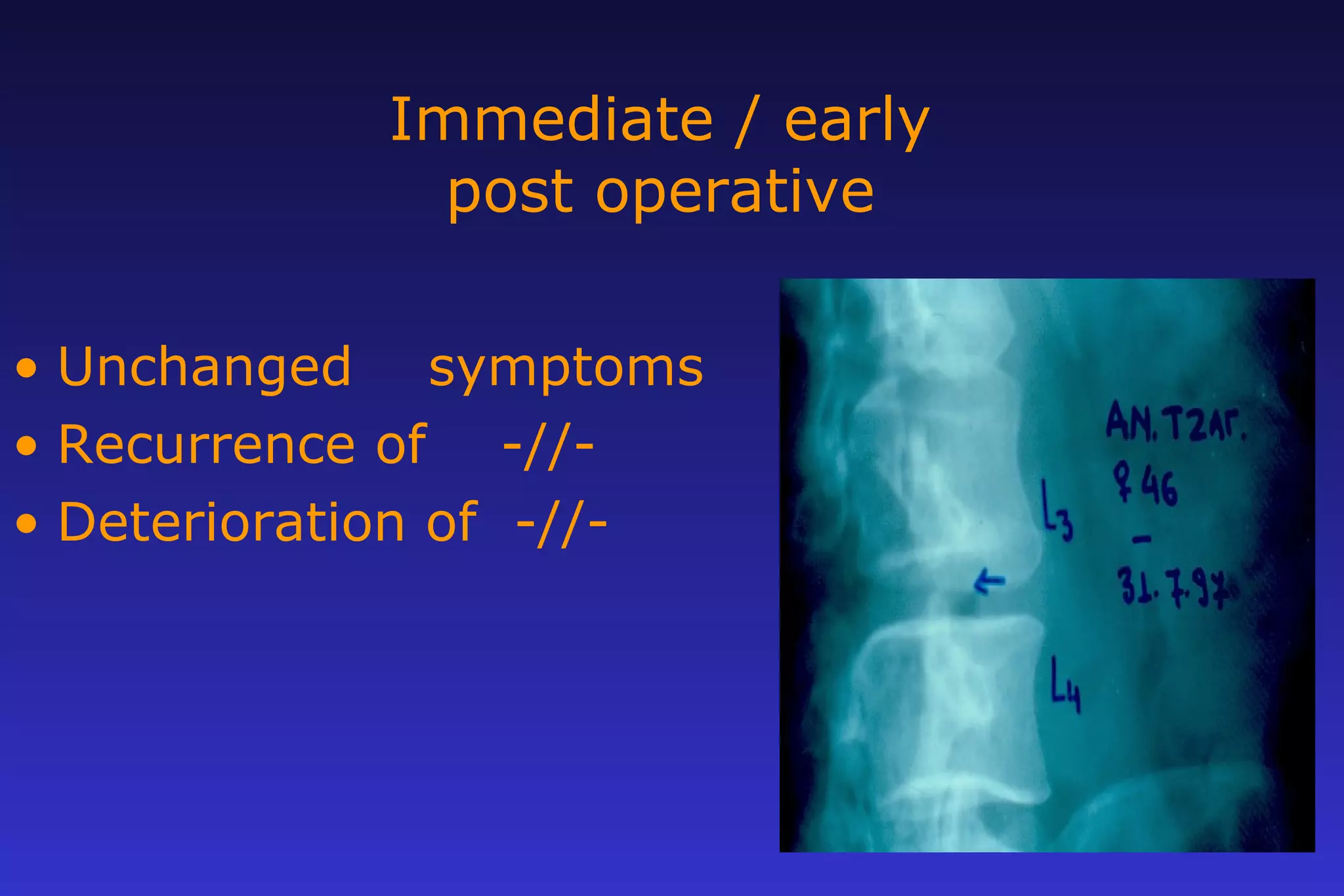 Lumbar Instability Causes - Diagnosis - Management | PPT
