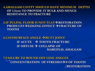 Failures Of Dental Amalgam | PPT