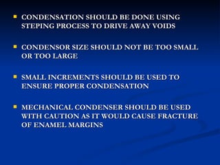 Failures Of Dental Amalgam | PPT