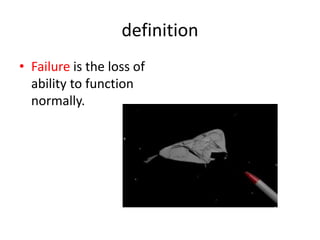 Failure Basics (strength of materials) - with animations if downloaded ...