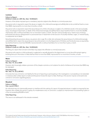 Failure to report | PDF