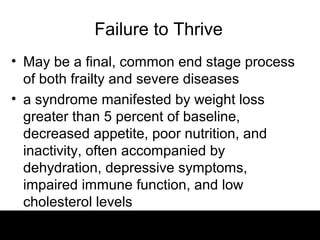 Failure to thrive | PPT