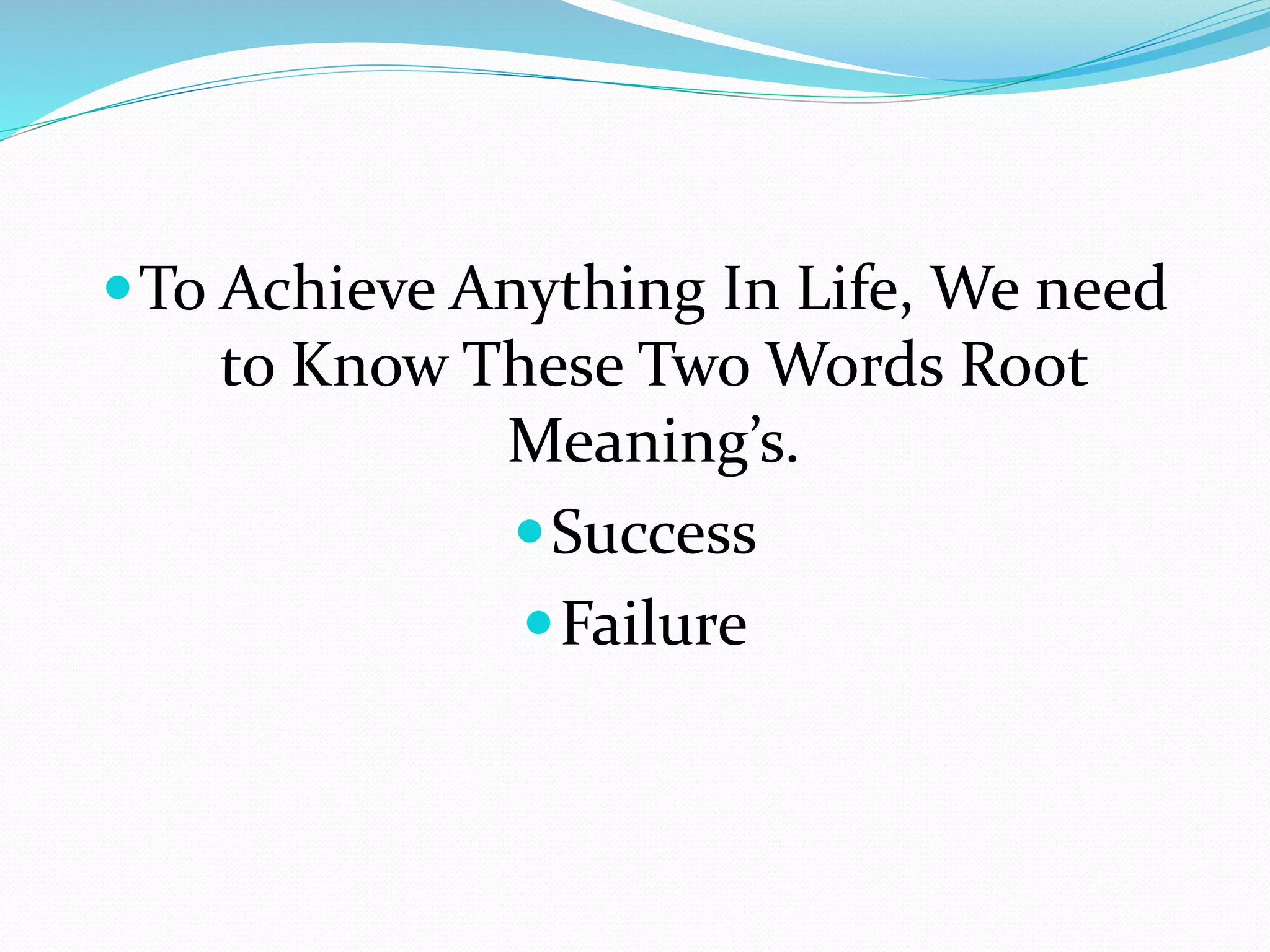 Failure vs Success | PPTX