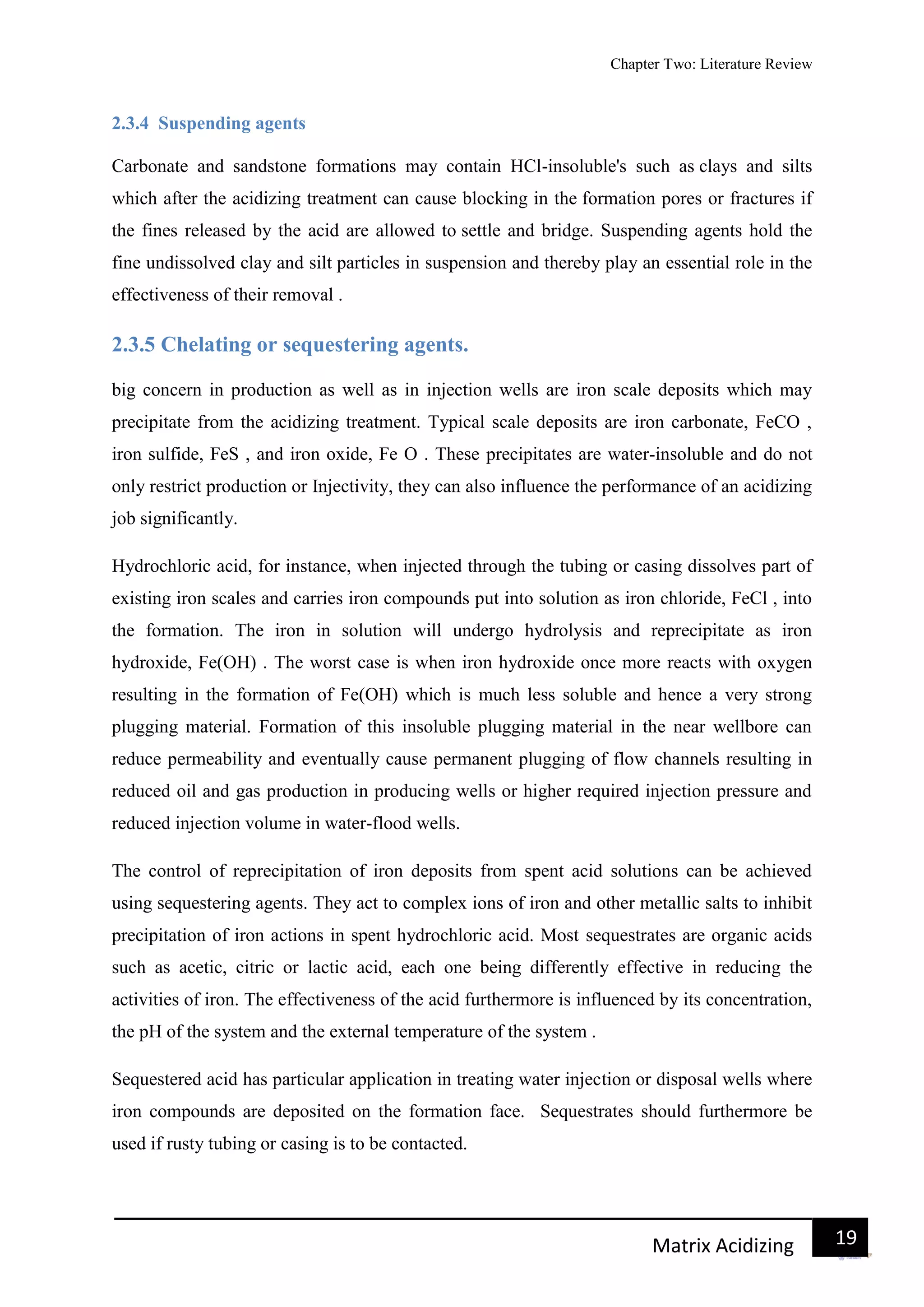 matrix acidizing in carbonate reservoir | PDF