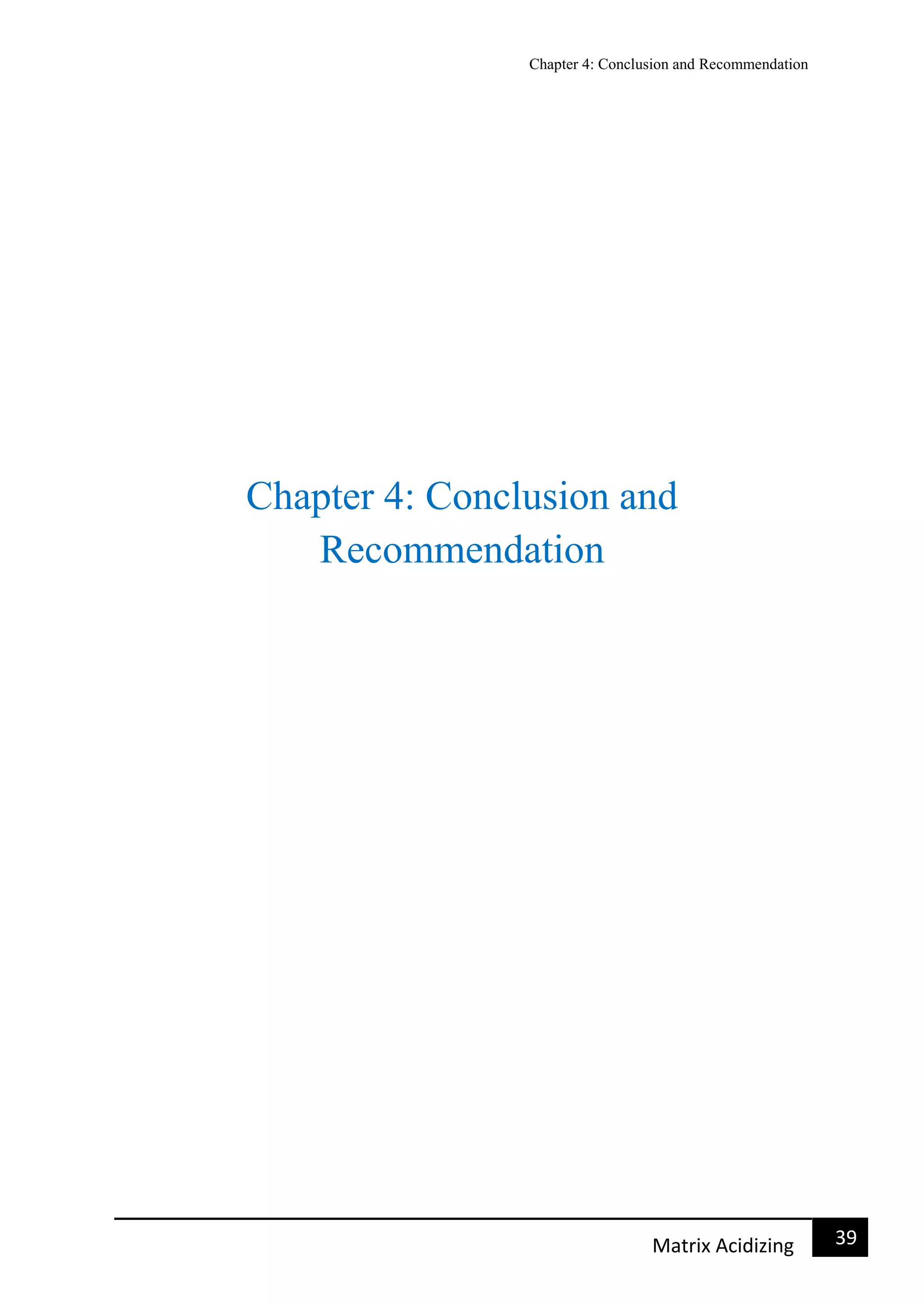 matrix acidizing in carbonate reservoir | PDF