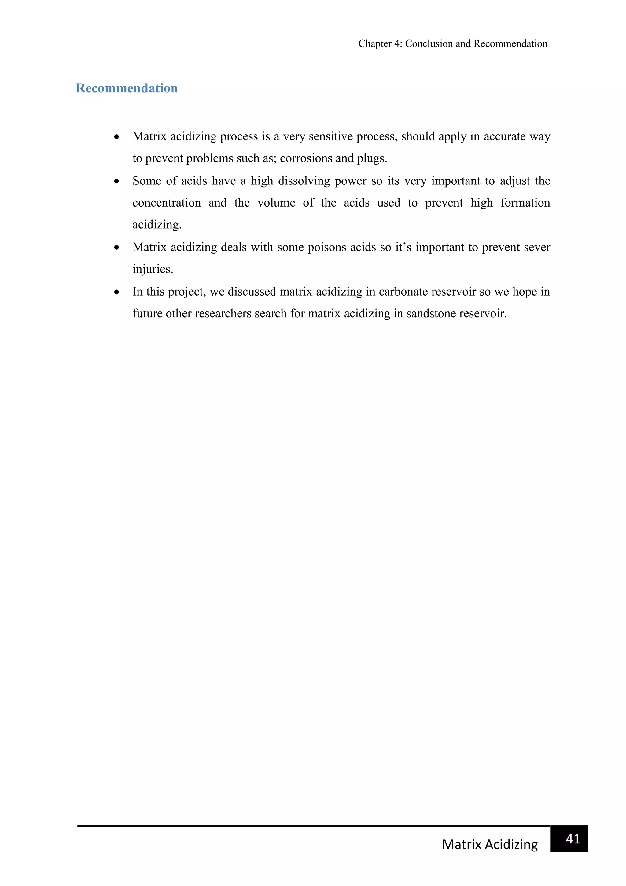 matrix acidizing in carbonate reservoir | PDF
