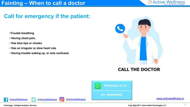 Fainting : Causes and Prevention | PPTX | First Aid | Injuries