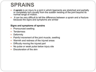 Fainting, sprains and strains-1.pptx