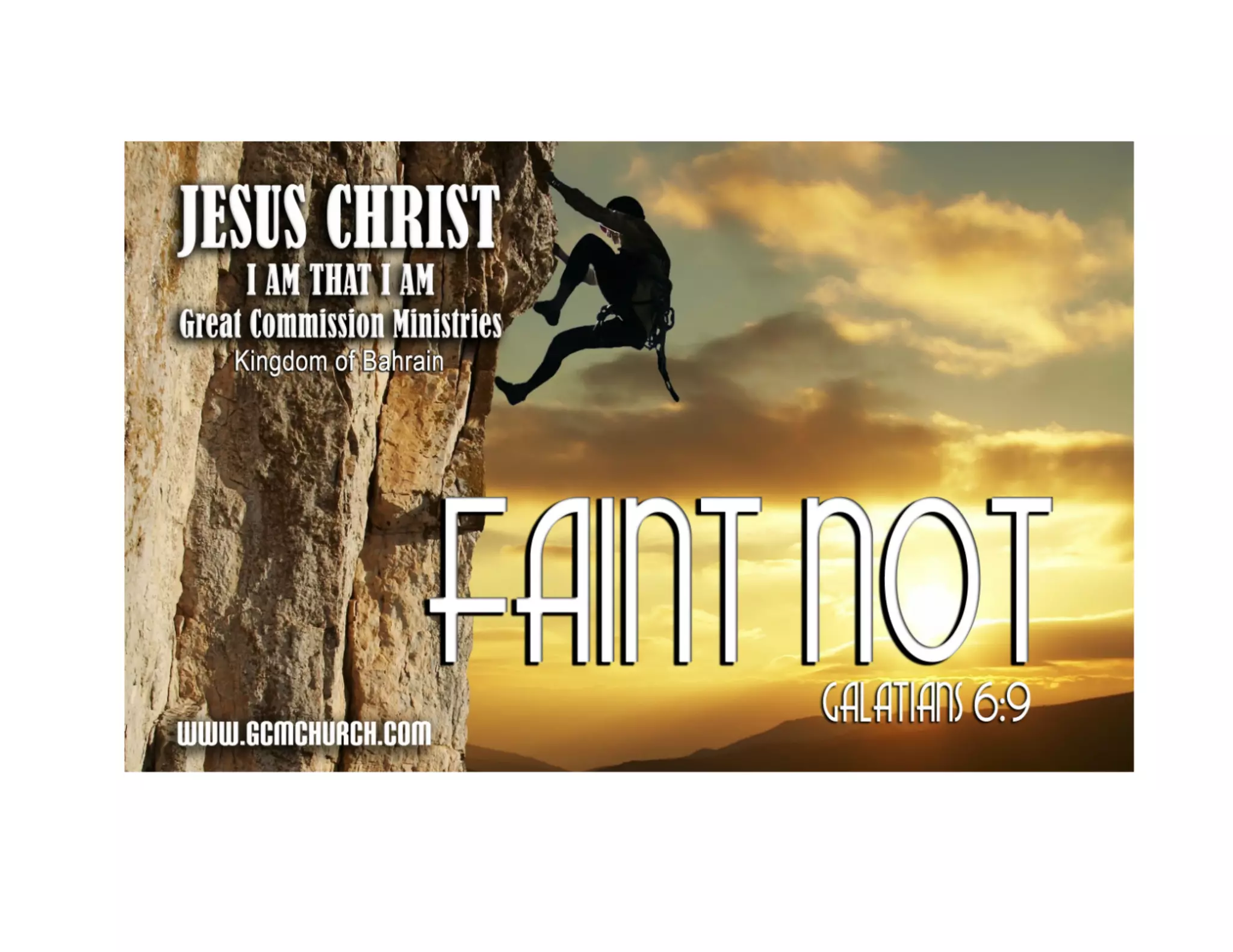 Faint not | PDF