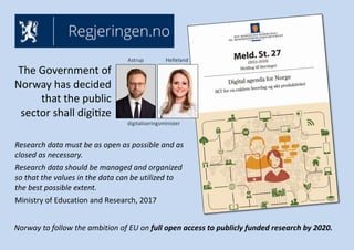 FAIR and open biodiversity collection data management | PPT