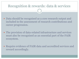 FAIR data: what it means, how we achieve it, and the role of RDA | PPTX