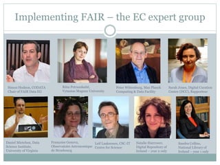 FAIR data: what it means, how we achieve it, and the role of RDA | PPT