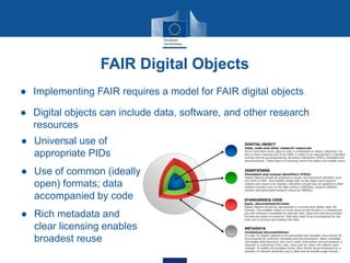 Turning FAIR into Reality - Key Concepts in the EC FAIR Data Expert ...