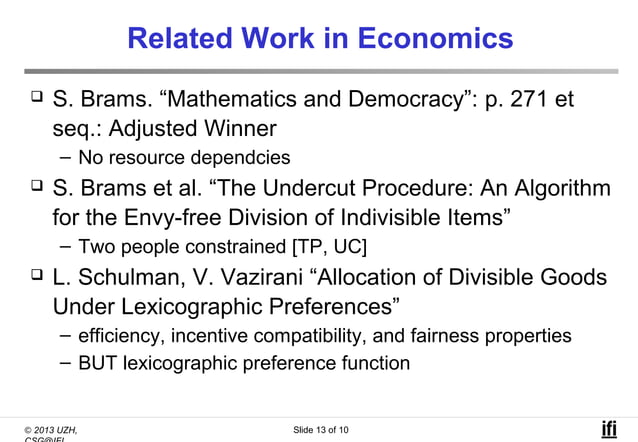 Fair allocation aims13_pp upload | PPT