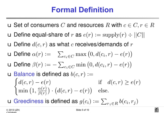 Fair allocation aims13_pp upload | PPT