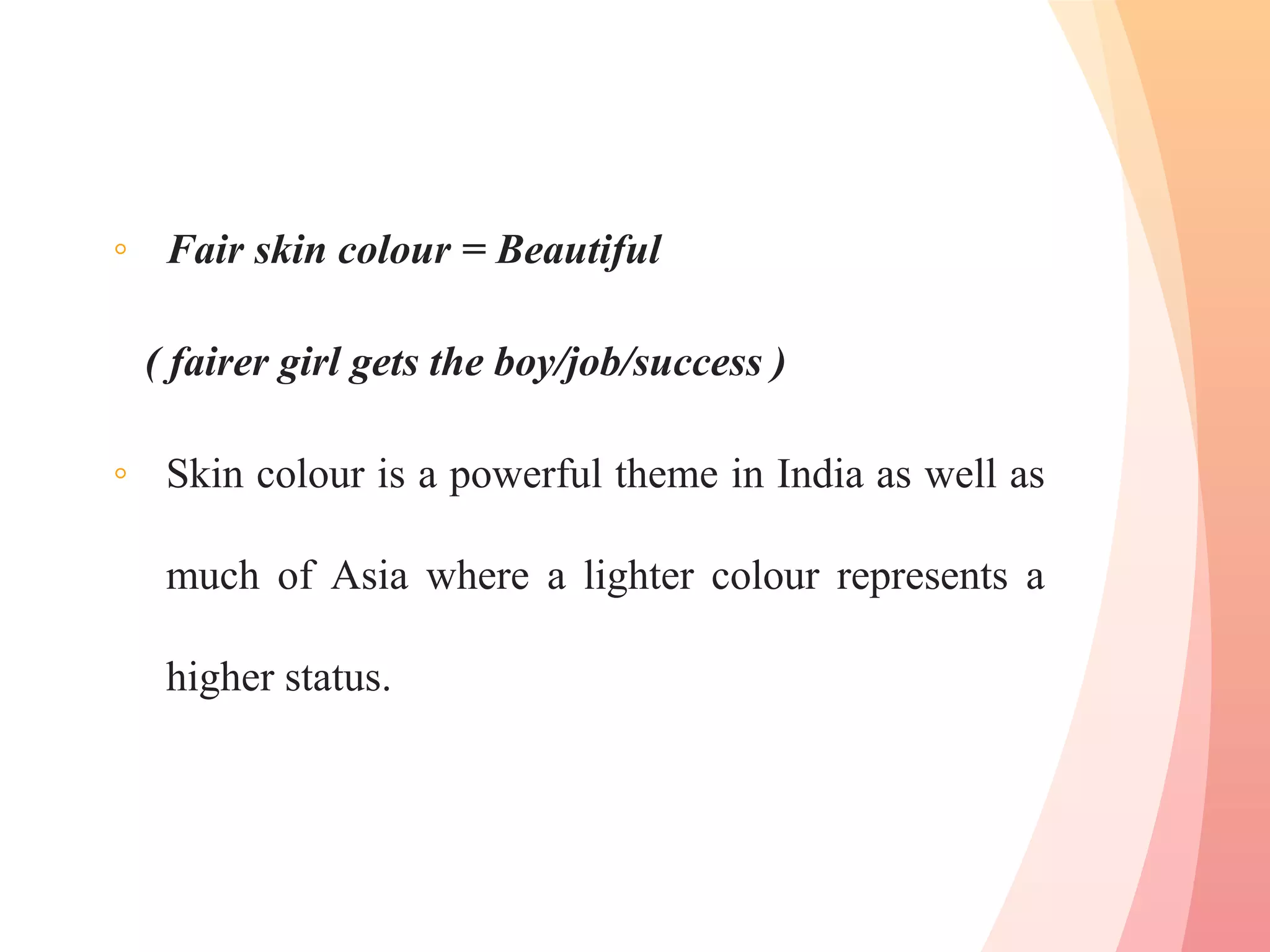 Fair and lovely | PPTX