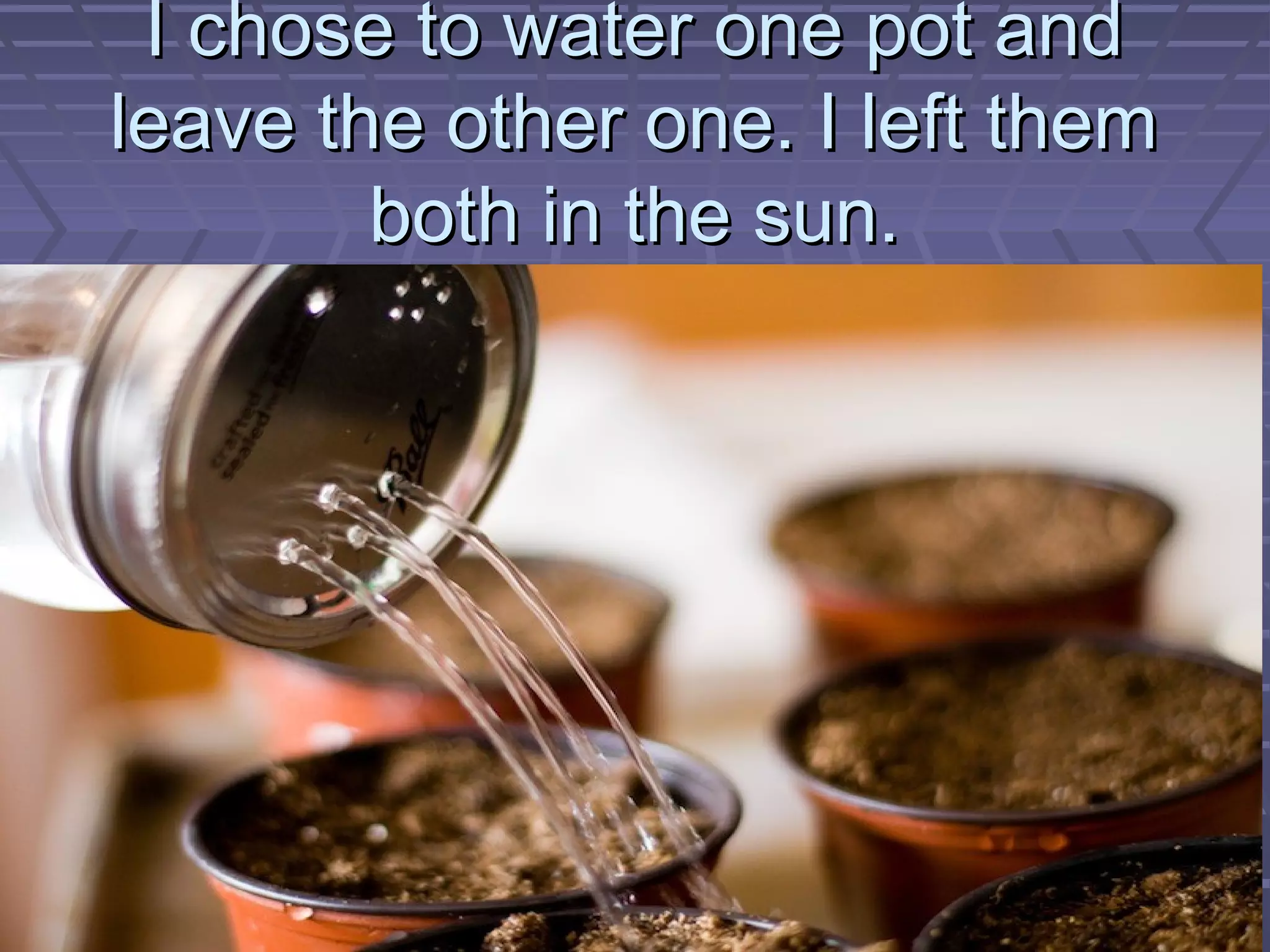 Fair and unfair tests | PPT