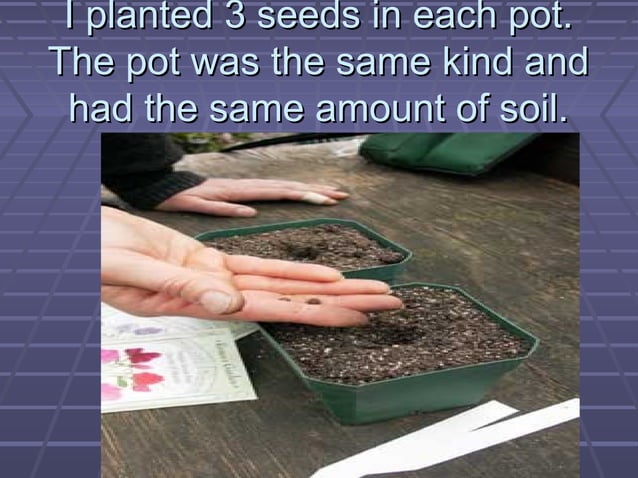 Fair and unfair tests | PPT | Agriculture | Industries