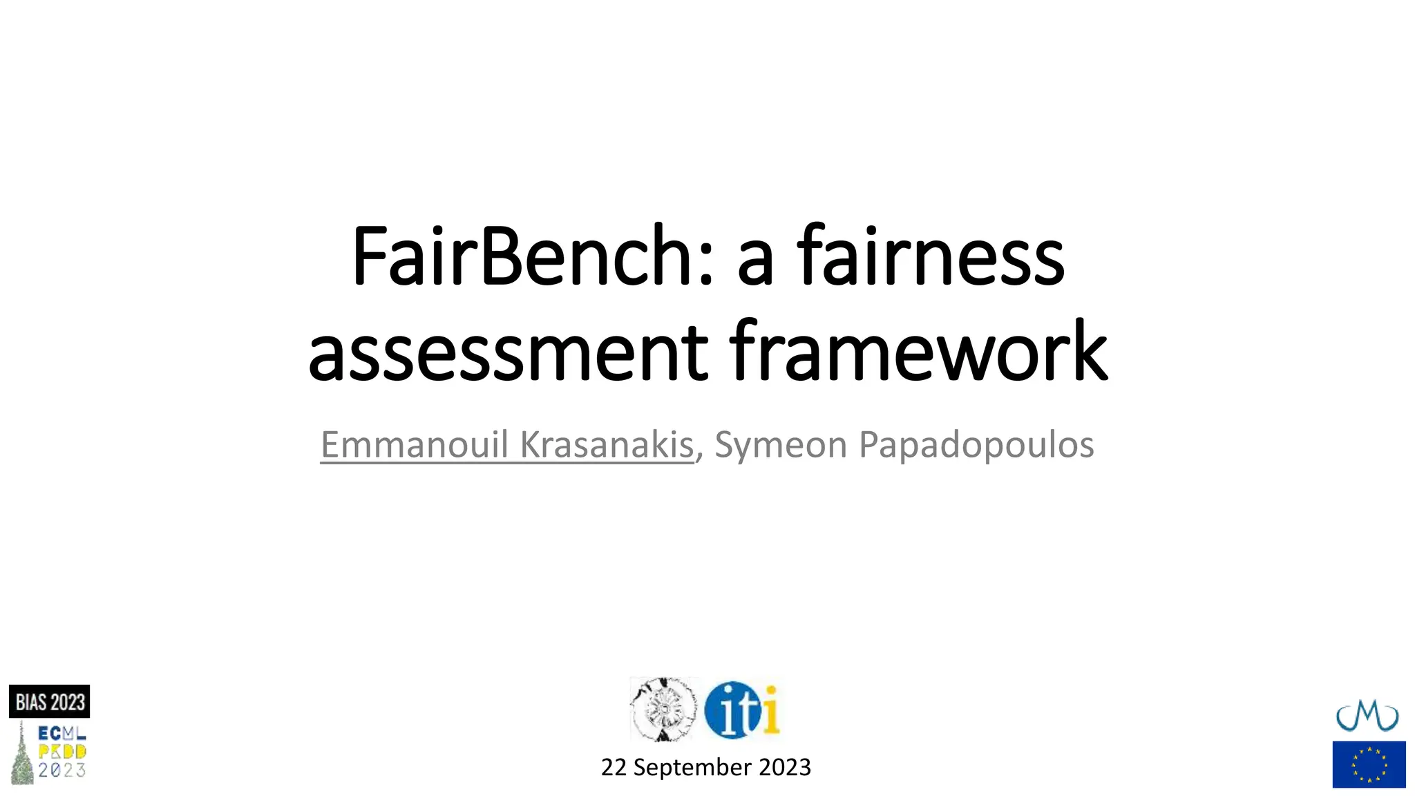 FairBench: A Fairness Assessment Framework | PPT FairBench: A Fairness Assessment Framework | PPT