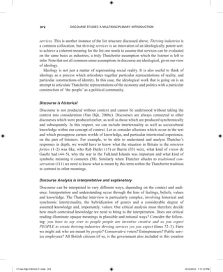 Fairclough et al, critical discourse analysis | PDF