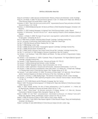 Fairclough et al, critical discourse analysis | PDF