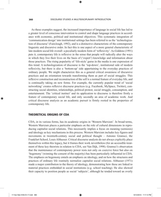 Fairclough et al, critical discourse analysis | PDF