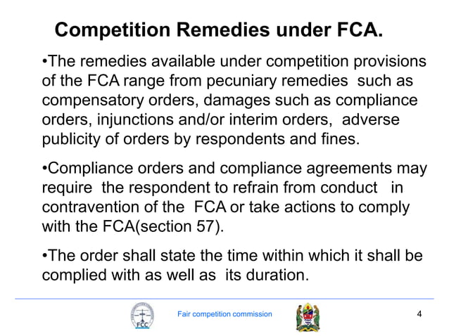 Fair Competition Tanzania for science and | PPT