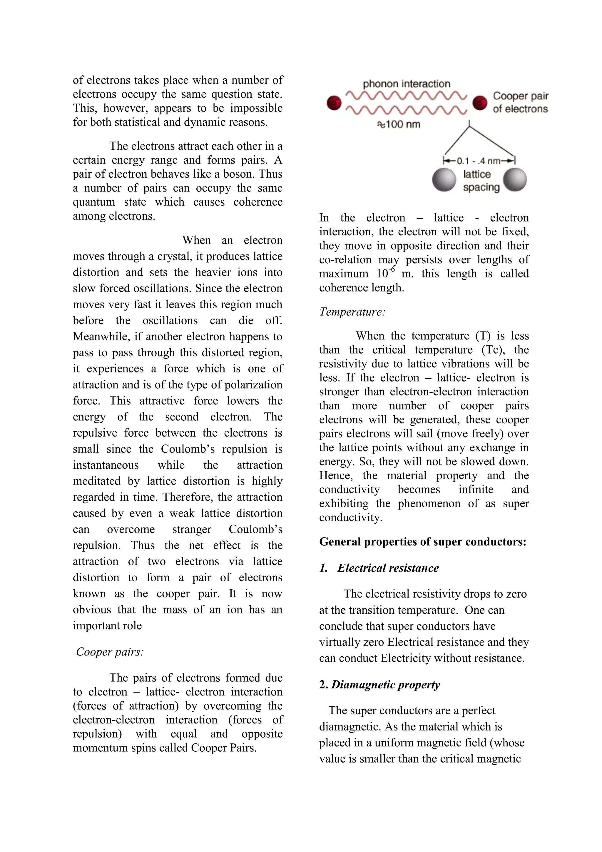superconductivity and its applications | DOCX